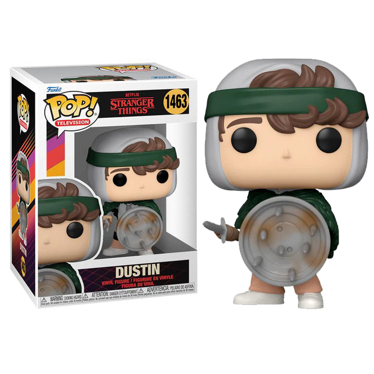 Pop! Tv: Stranger Things S4 - Hunter Dustin with Shield – Fandom
