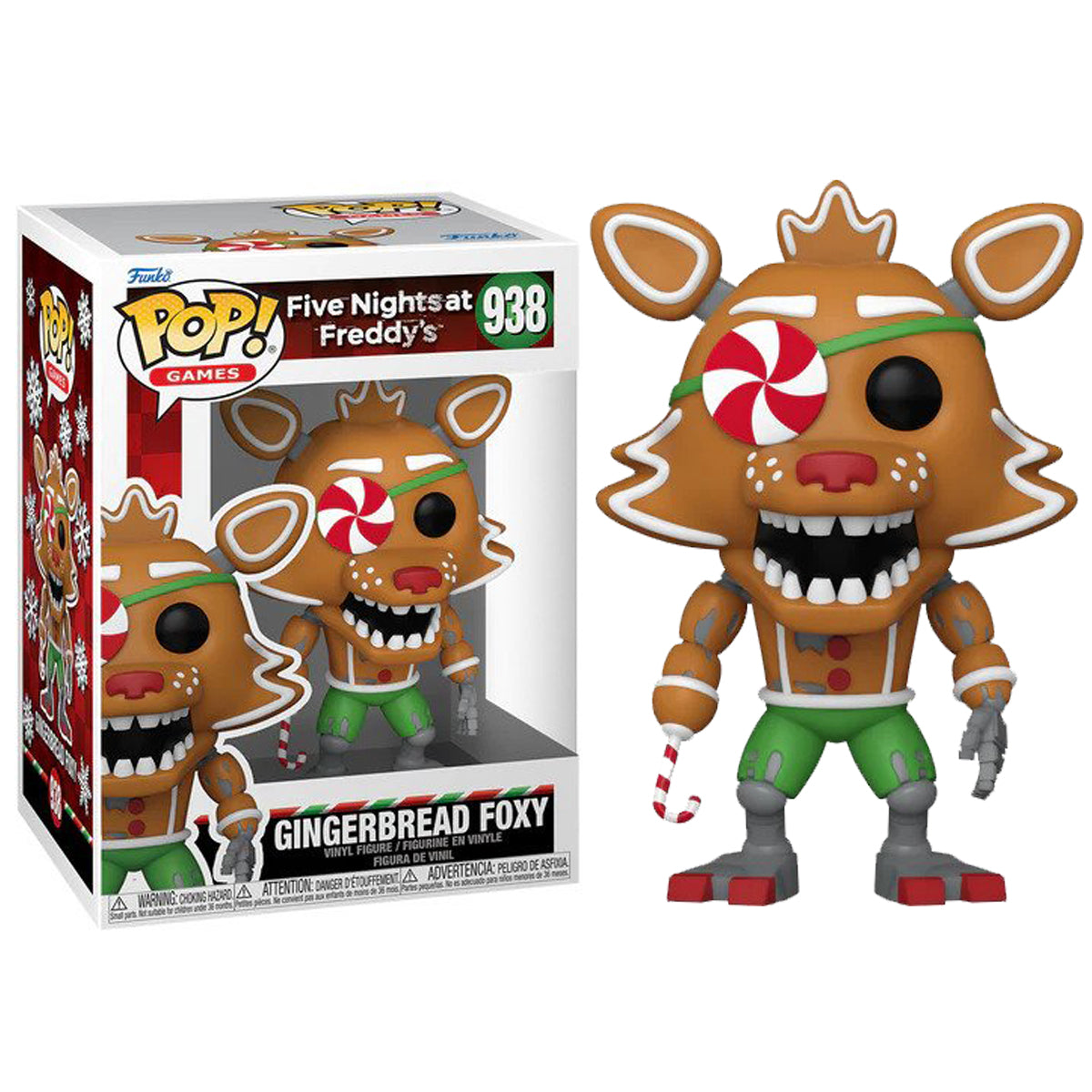 Pop! Games: Five Nights at Freddy's - Gingerbread Foxy – Fandom