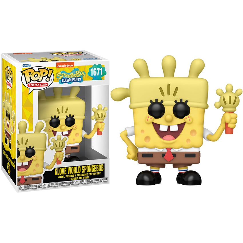 Pop! Animation: Spongebob SquarePants 25th - SpongeBob w/ Glove Light ...