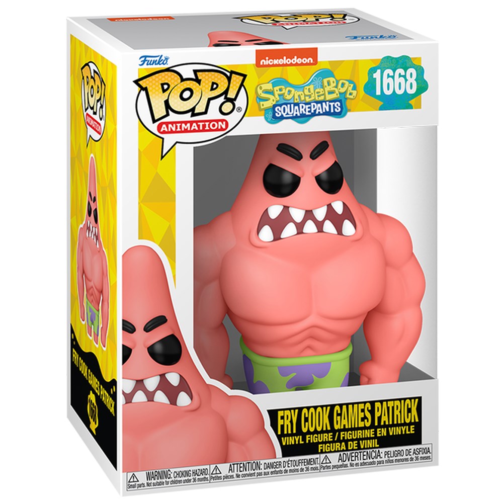 Pop! Animation: Spongebob SquarePants 25th - Patrick with Muscles – Fandom