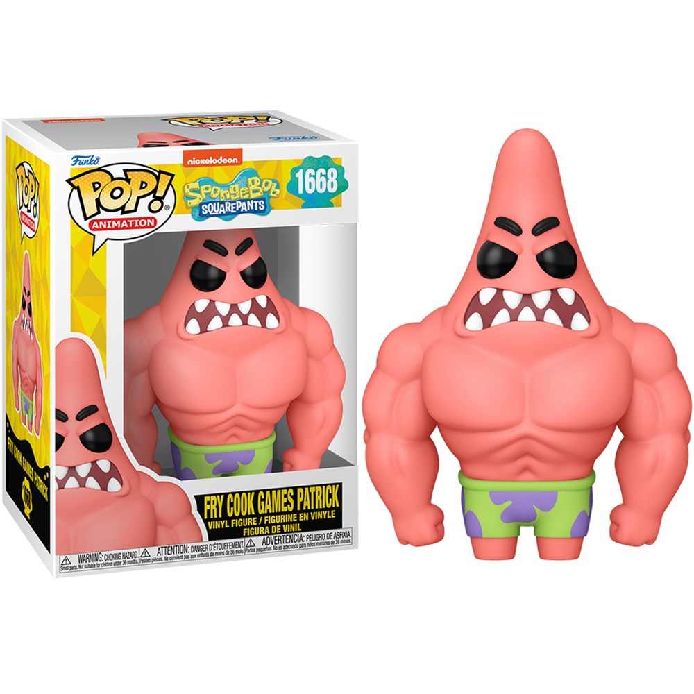 Pop! Animation: Spongebob SquarePants 25th - Patrick with Muscles – Fandom