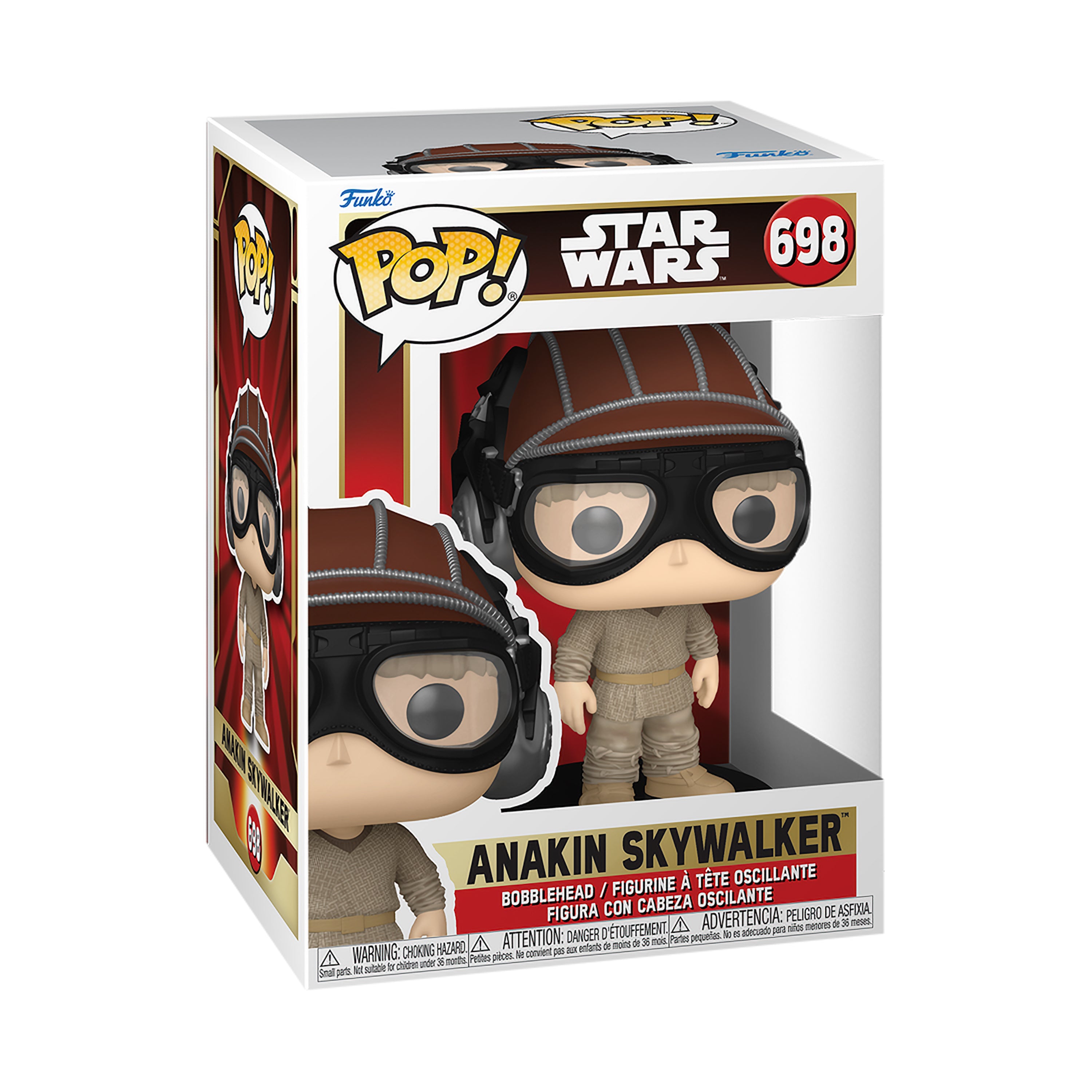 Pop! Star Wars: The Phantom Menace 25th - Anakin with Helmet – Fandom