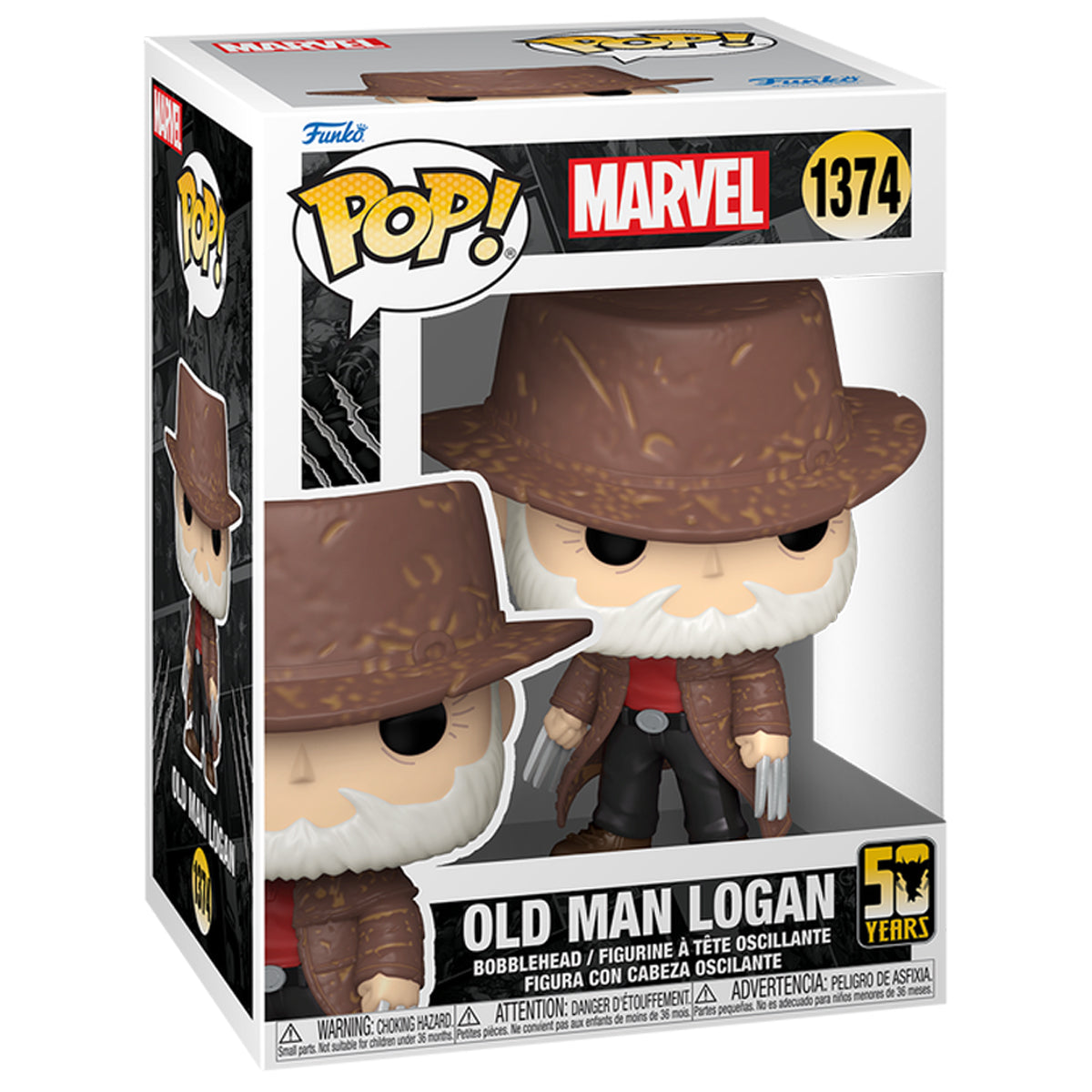 Pop! Marvel: Wolverine 50th - Ultimate Old Man Loga – Fandom