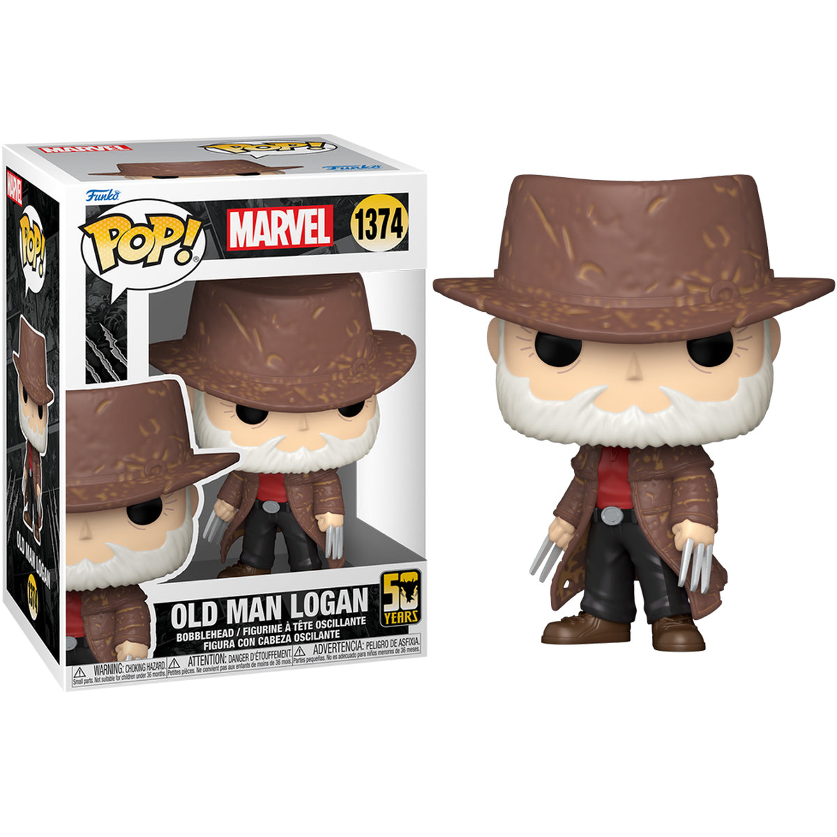 Pop! Marvel: Wolverine 50th - Ultimate Old Man Loga – Fandom