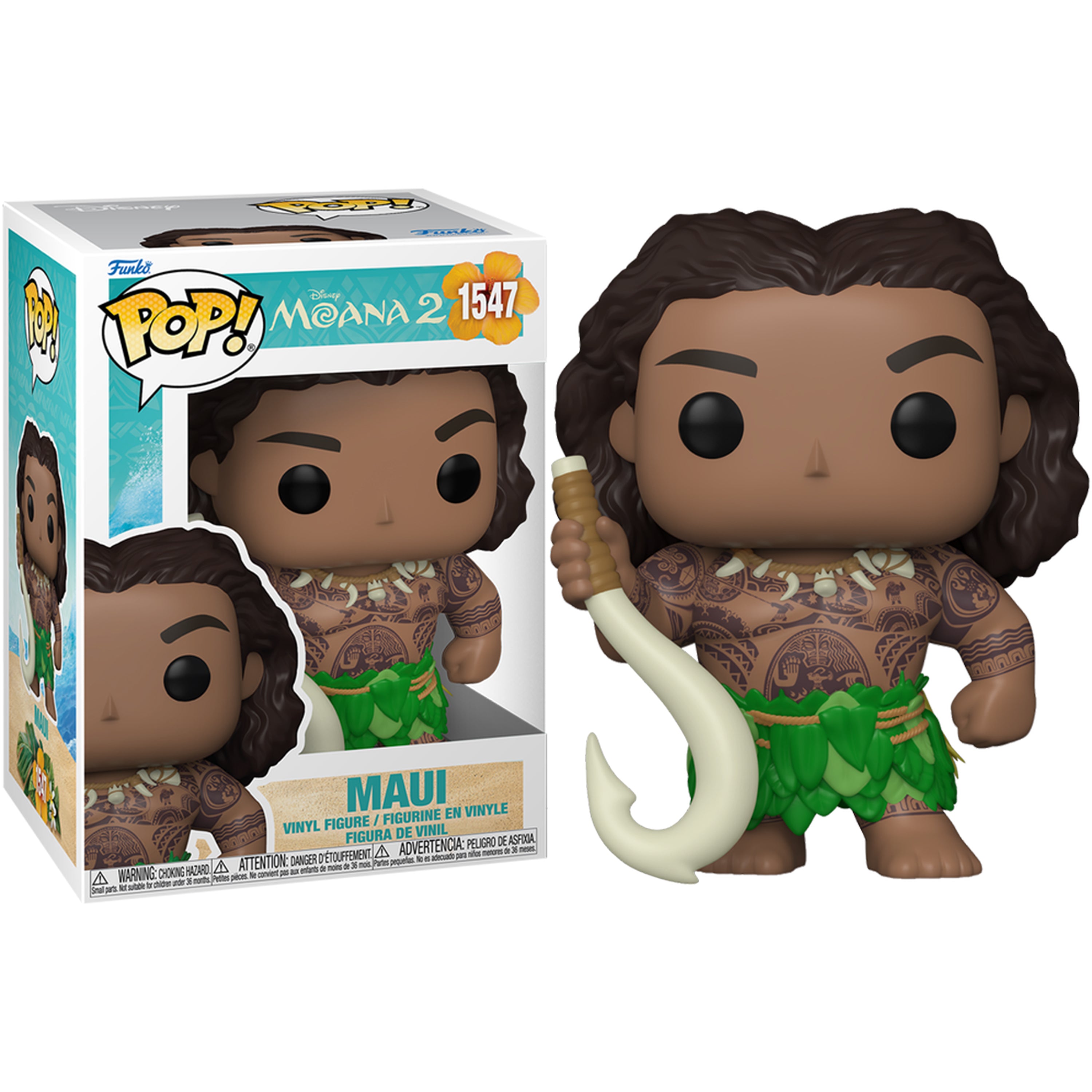 Pop! Disney: Moana 2 - Maui with Fish Hook – Fandom