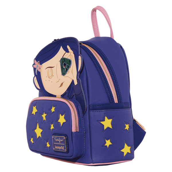 Loungefly! Leather: Laika Coraline Stars Cosplay Mini Backpack – Fandom