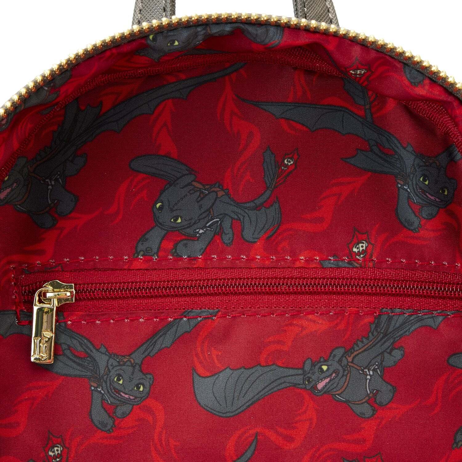 Loungefly! Leather: How To Train Your Dragon Toothless Mini Backpack ...
