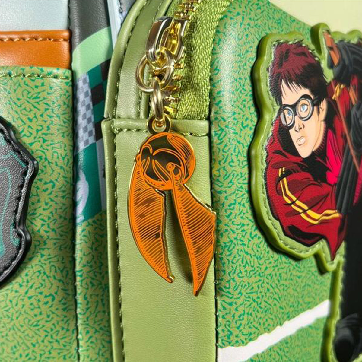 Loungefly! Leather: Harry Potter Quidditch Mini Backpack – Fandom
