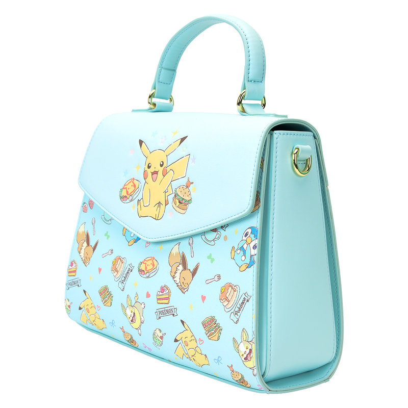 Loungefly! Leather: Pokemon Caf Crossbody Bag – Fandom