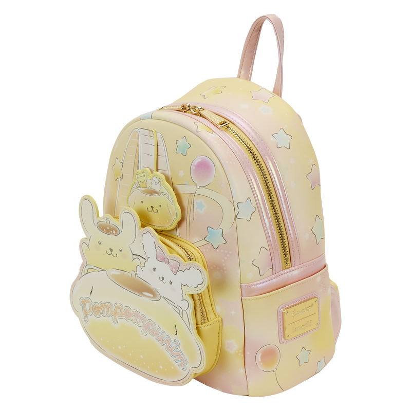 Loungefly! Leather: Sanrio Pompompurin Carnival Mini Backpack – Fandom