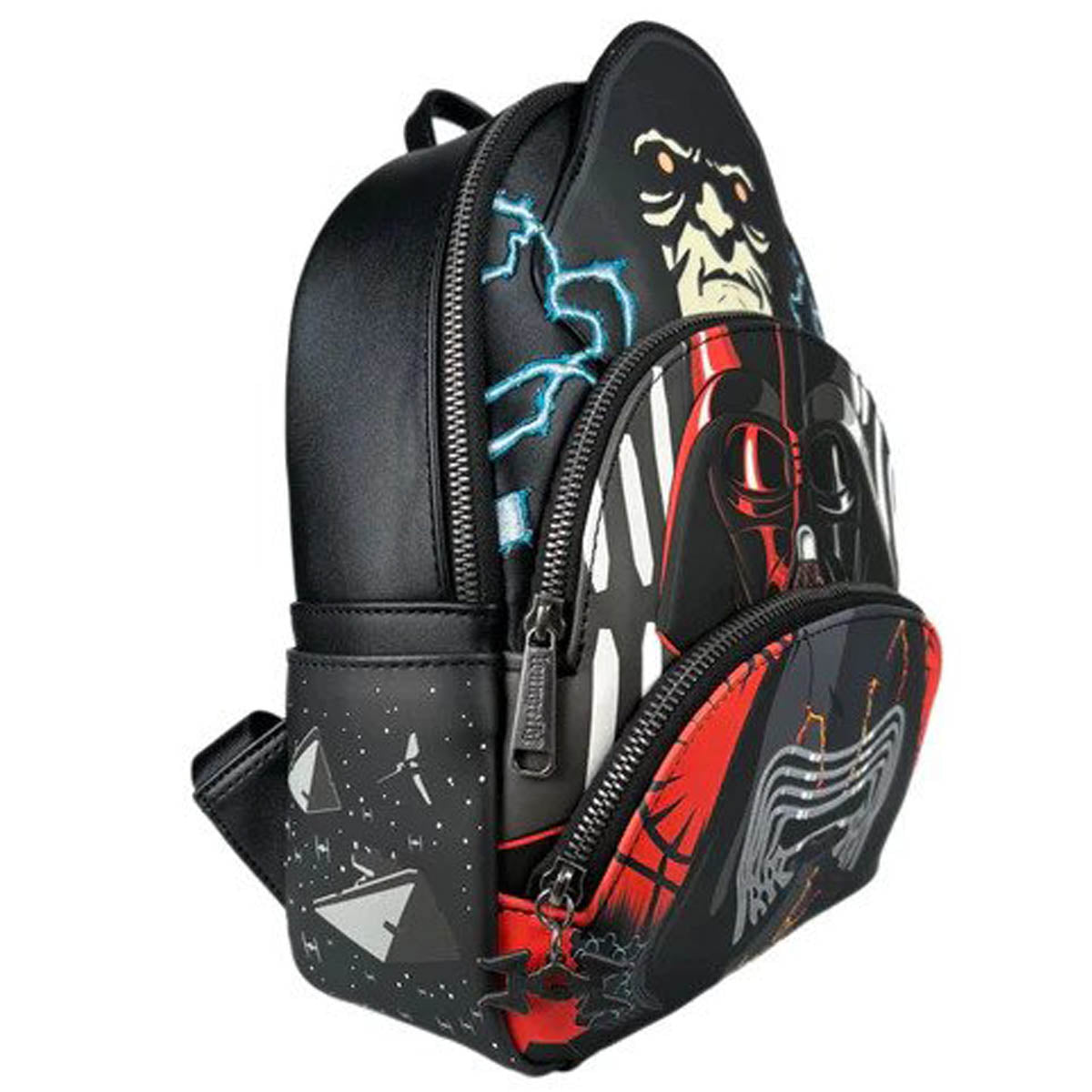 Loungefly! Leather: Star Wars Dark Side Sith Mini Backpack – Fandom