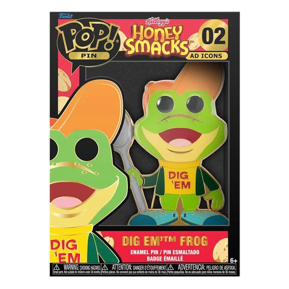 Enamel Pin! Ad Icons: Honey Smacks - Dig Em' Frog – Fandom