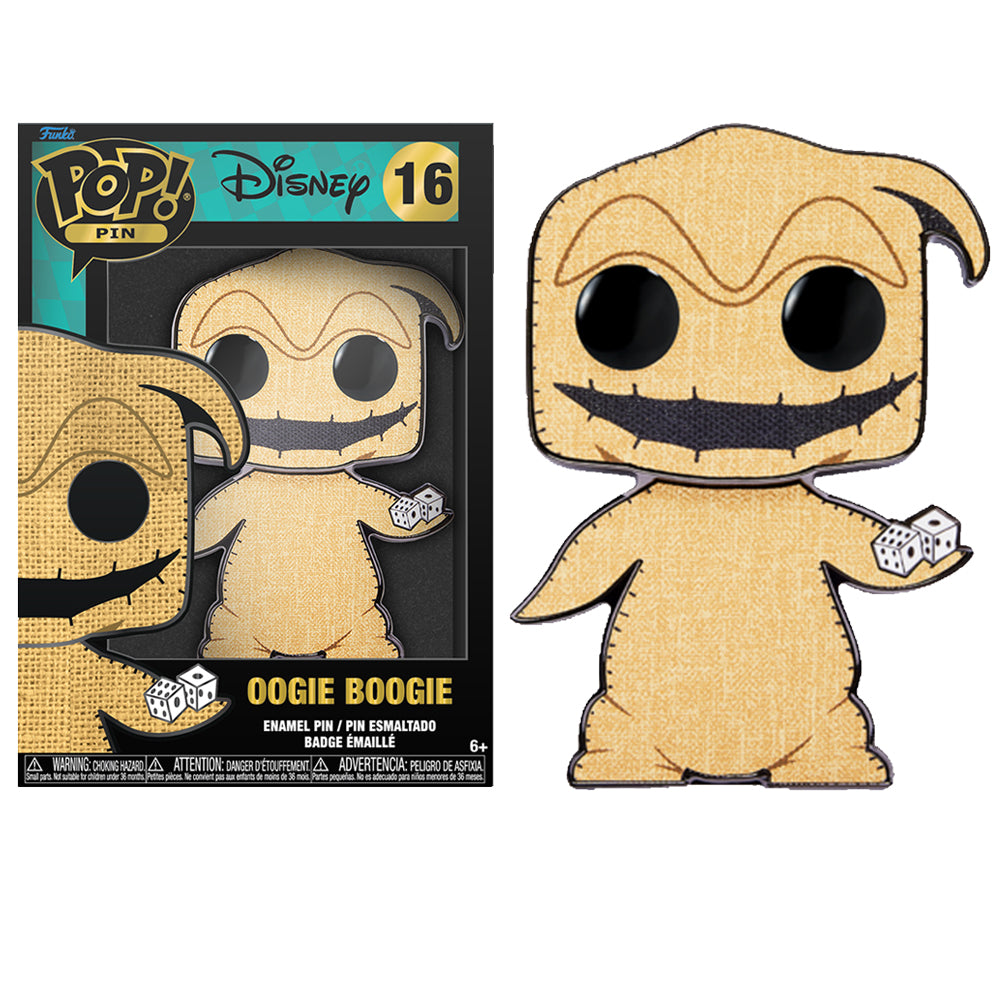 Enamel Pin! Disney: The Nightmare Before Christmas - Oogie Boogie w/ch ...