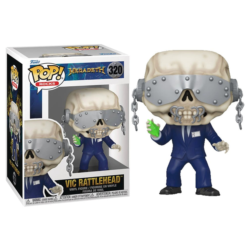Pop! Rocks: Megadeth - Vic Rattlehead – Fandom