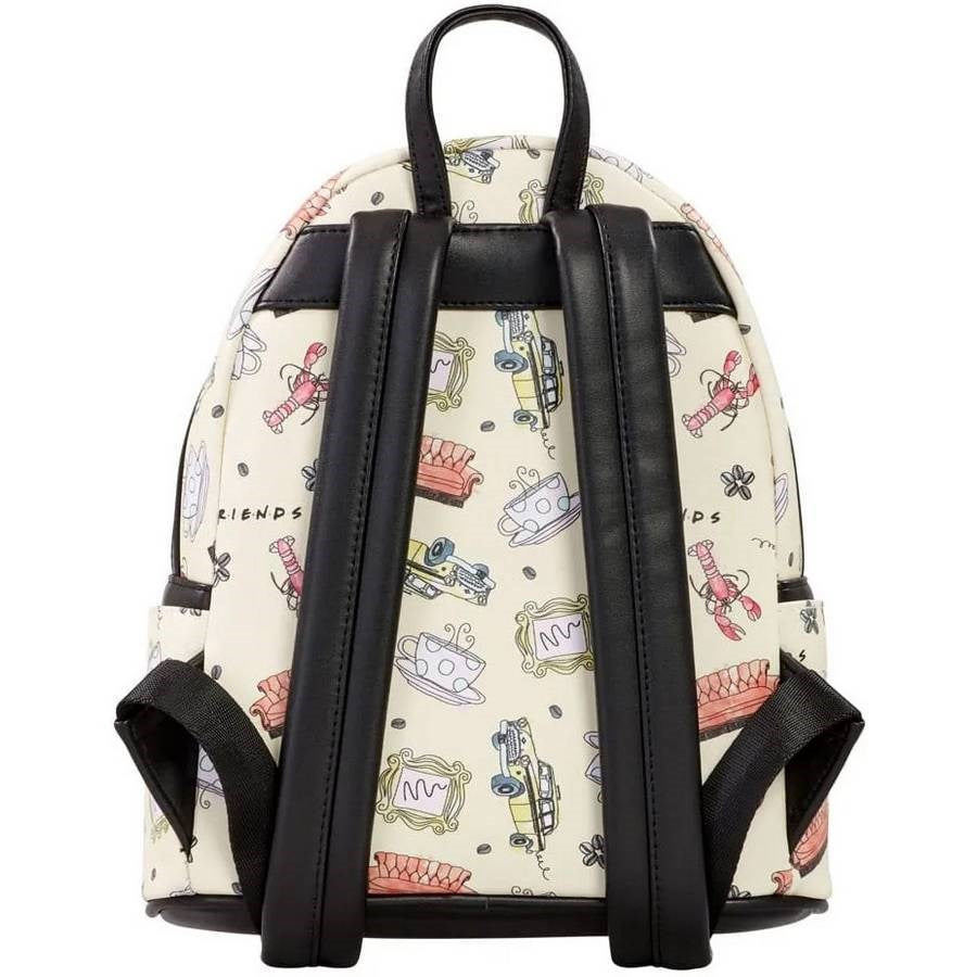 Loungefly! Leather: Friends Lobster All-over-print Mini Backpack – Fandom