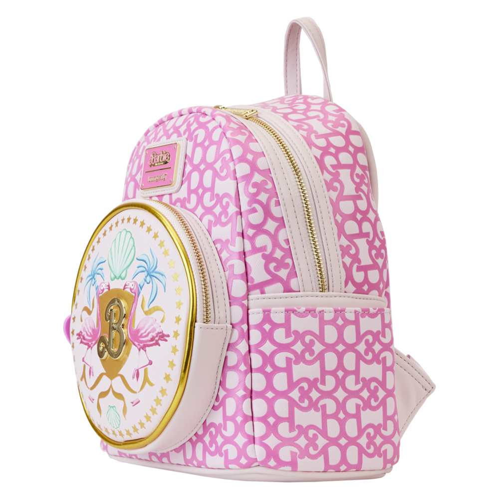Loungefly! Leather: Barbie Movie Logo Mini Backpack – Fandom