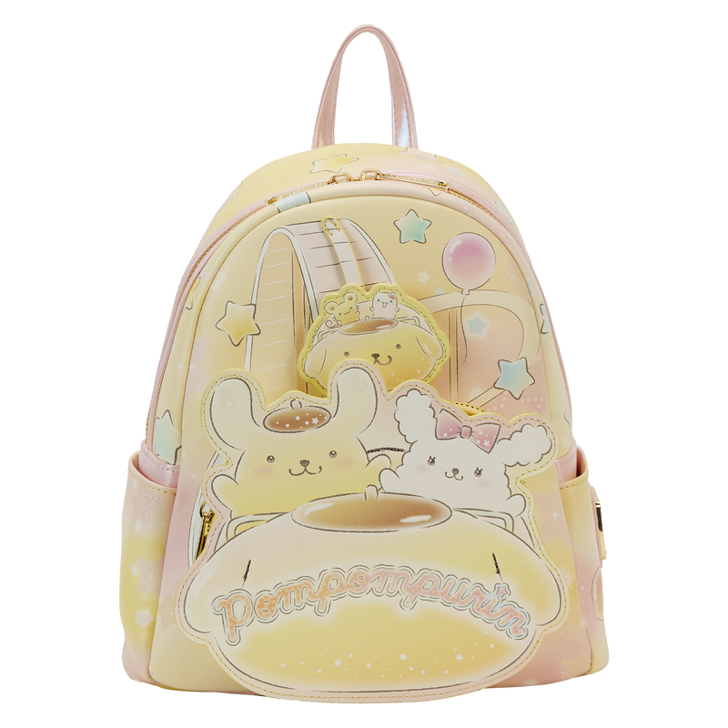 Loungefly! Leather: Sanrio Pompompurin Carnival Mini Backpack – Fandom