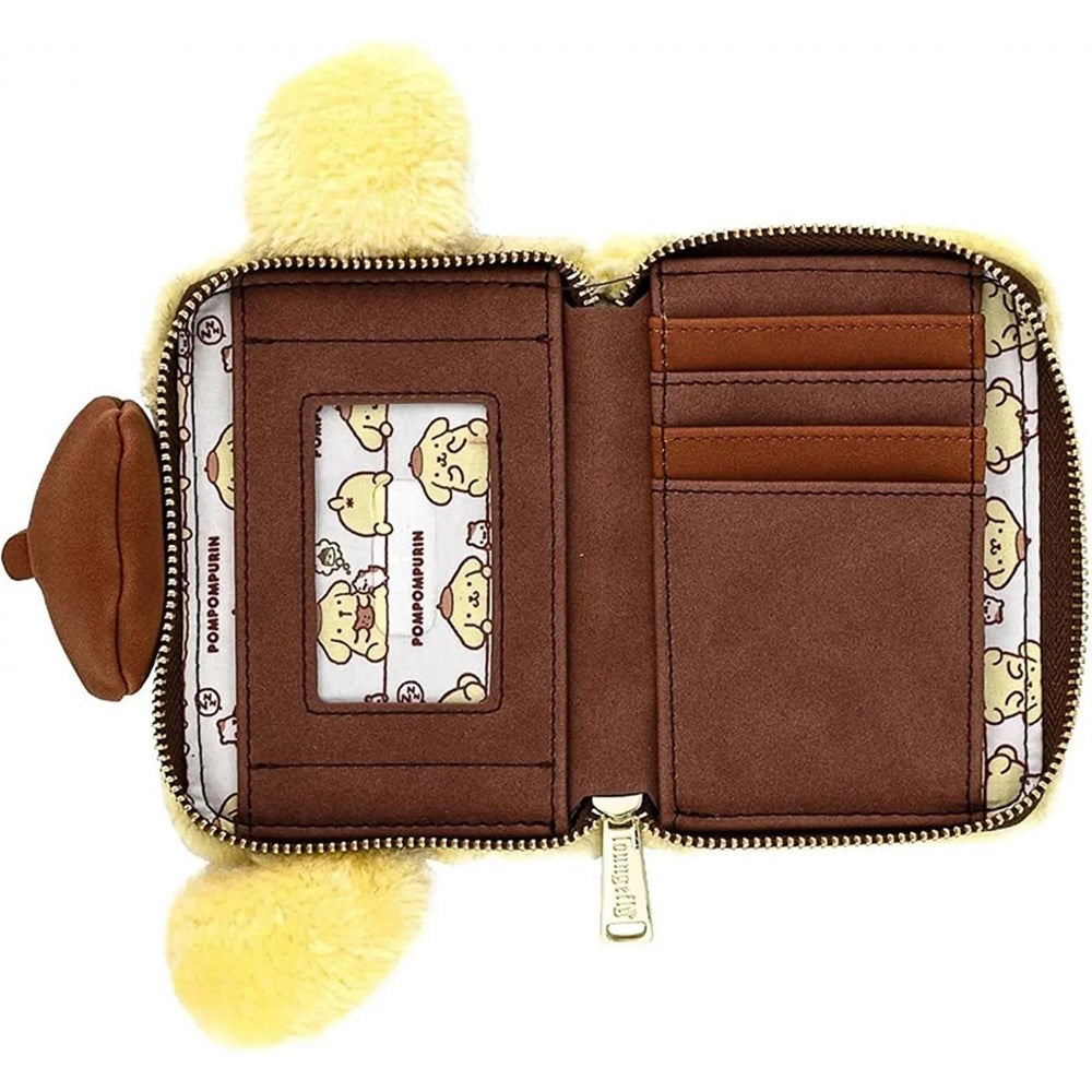 Loungefly! Wallet: Sanrio Pompompurin Cosplay Tri Fold Wallet – Fandom