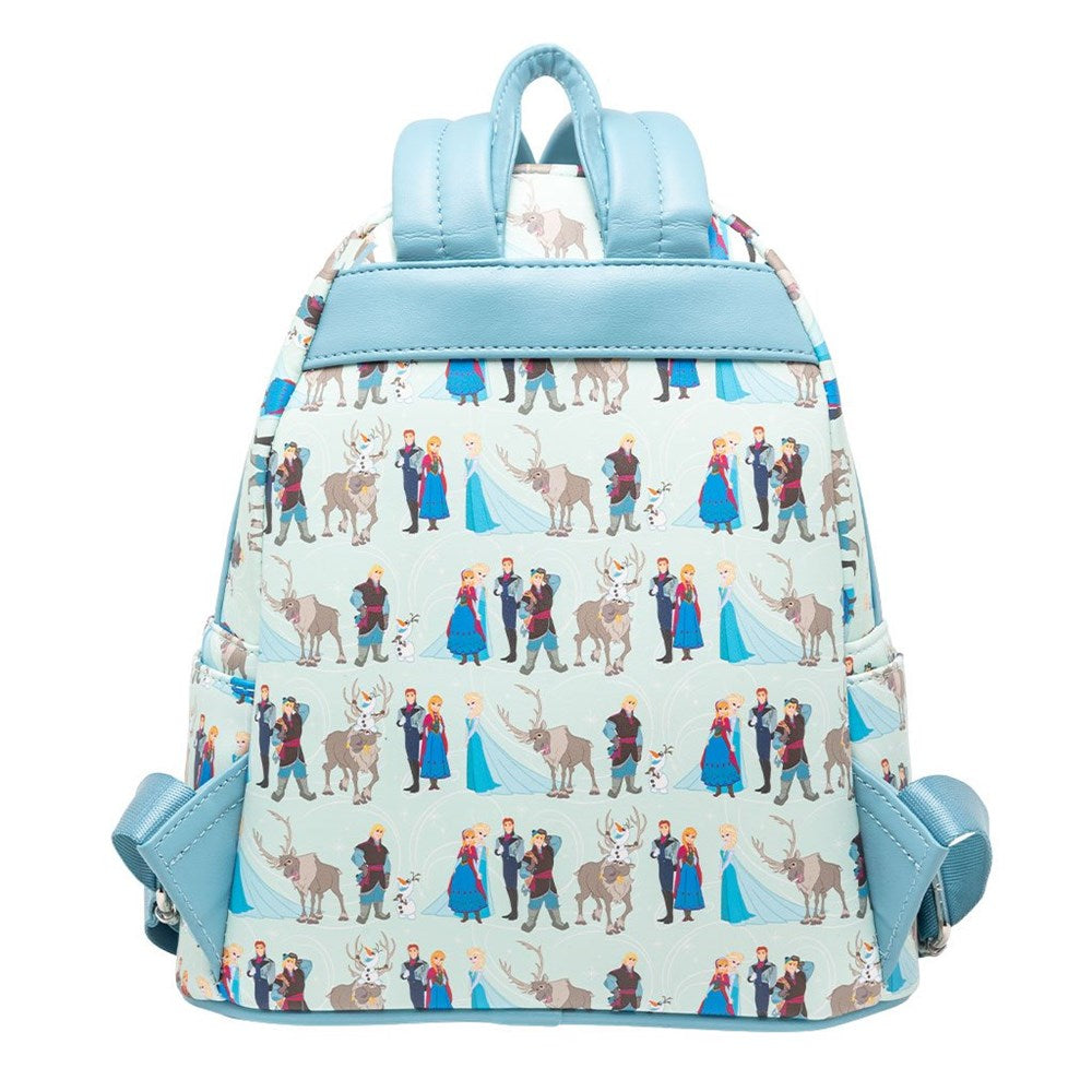 Loungefly! Leather: Disney Frozen Group All-Over-Print Backpack – Fandom