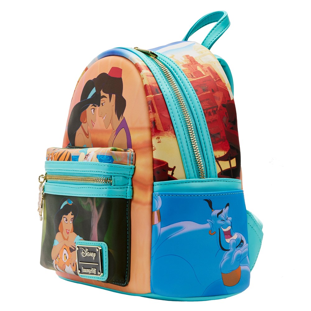 Loungefly! Leather: Disney - Jasmine Princess Series Mini Backpack – Fandom