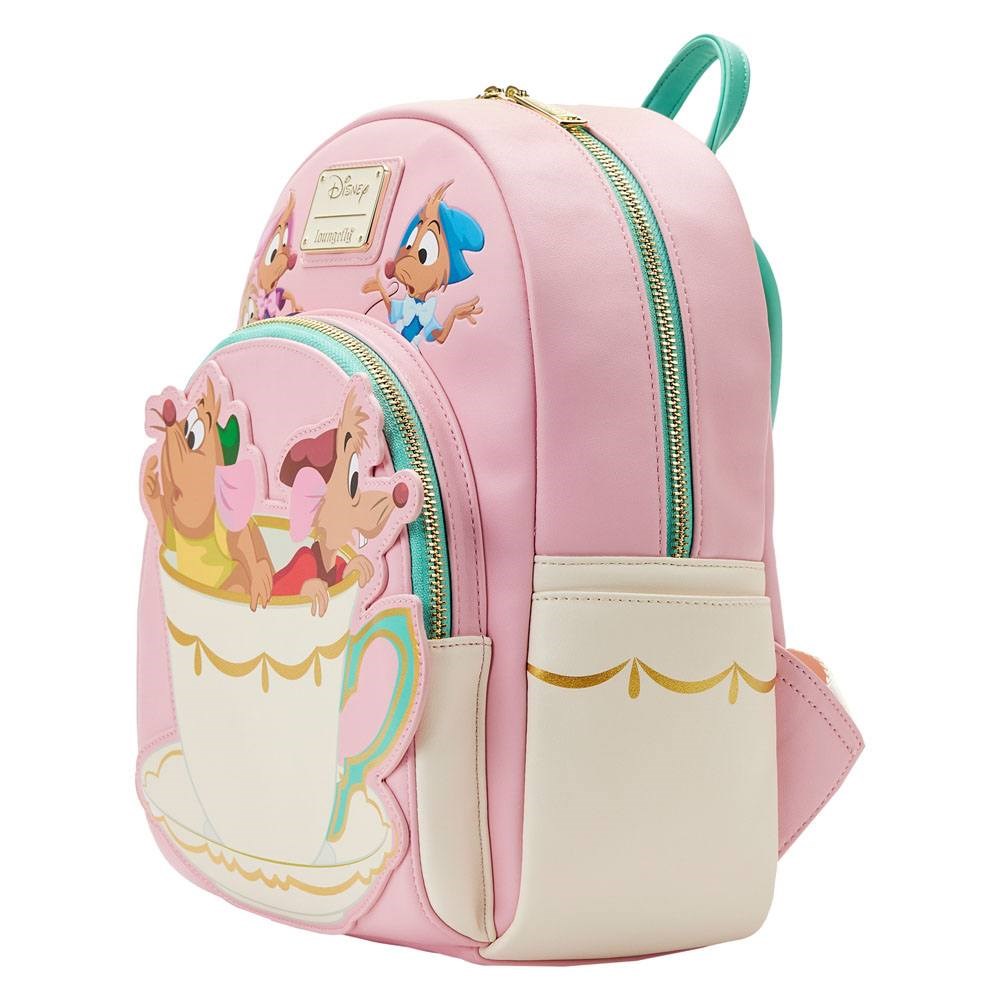 Loungefly! Leather: Disney Cinderella Gus Gus and Jack Teacup Mini Bac ...