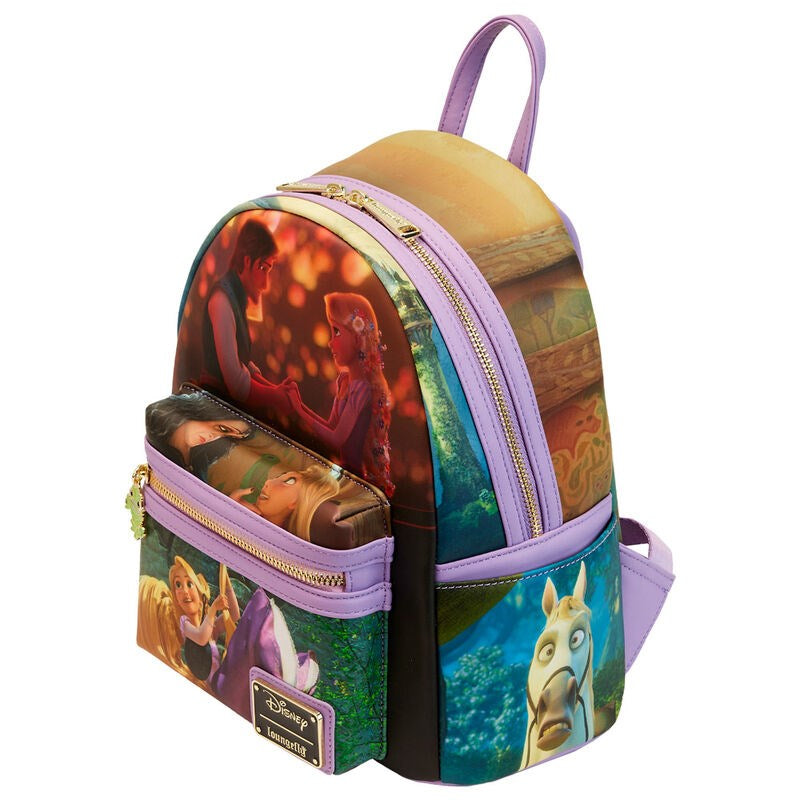 Loungefly! Leather: Disney Rapunzel Princess Scene Mini Backpack – Fandom