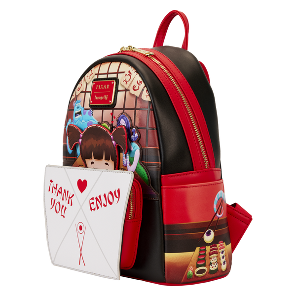 Loungefly! Leather: Disney Monsters Inc Boo Takeout Mini Backpack – Fandom